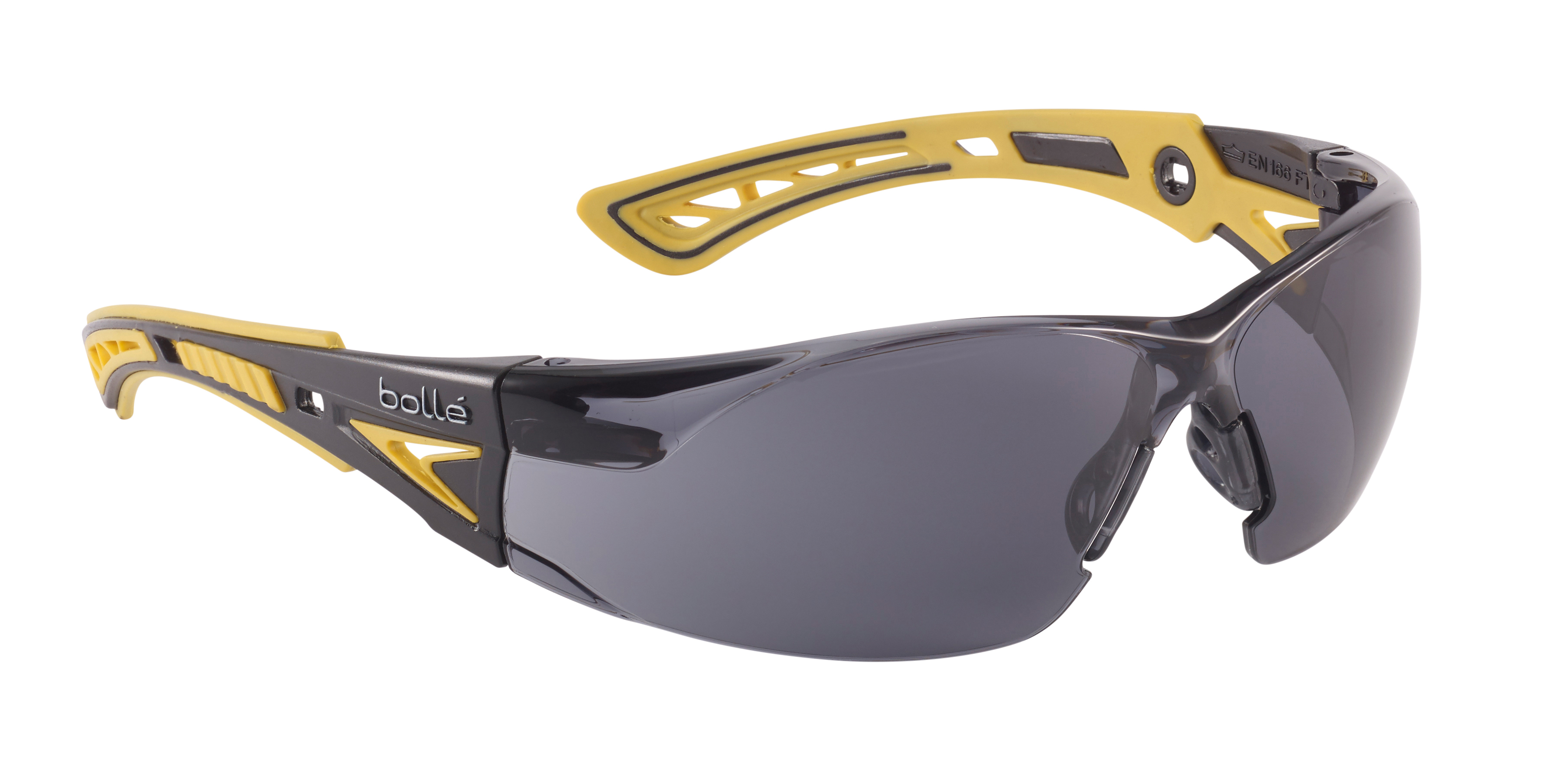 SUOJALASIT RUSH+ KELTA/MUSTA SAVU » Saarenpää Oy